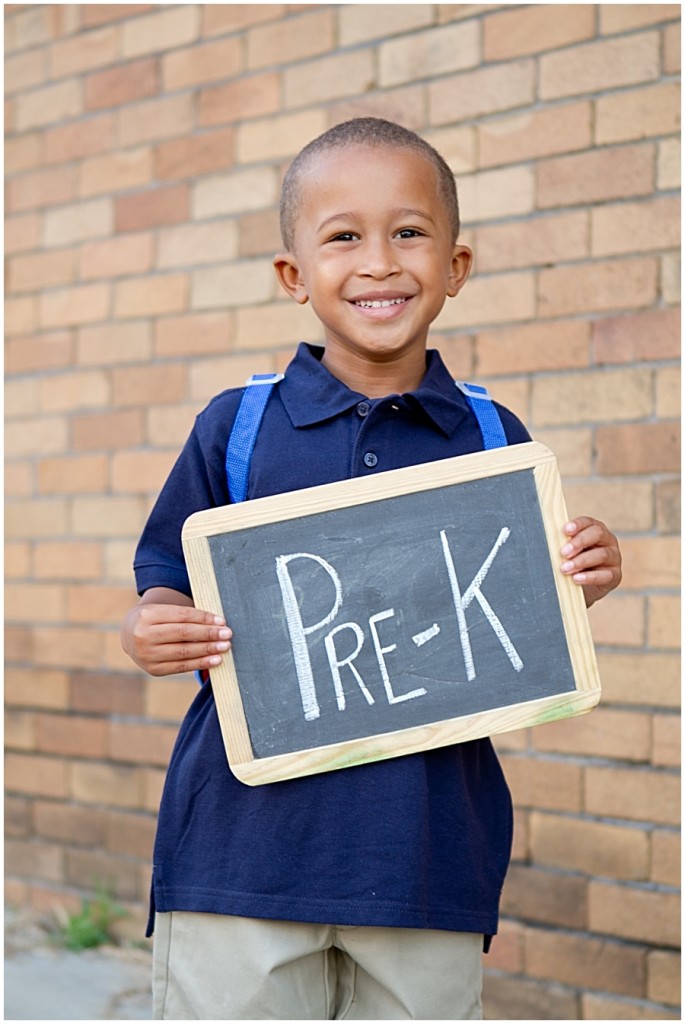 Pre-K | First Day - Elle Danielle Photography